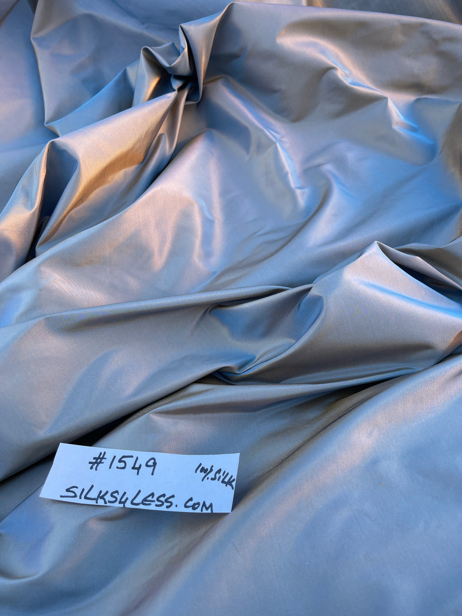 Fabulous Quality Iridescent Silk Taffeta - MAGNET DAPPLE!!! – Silks4Less